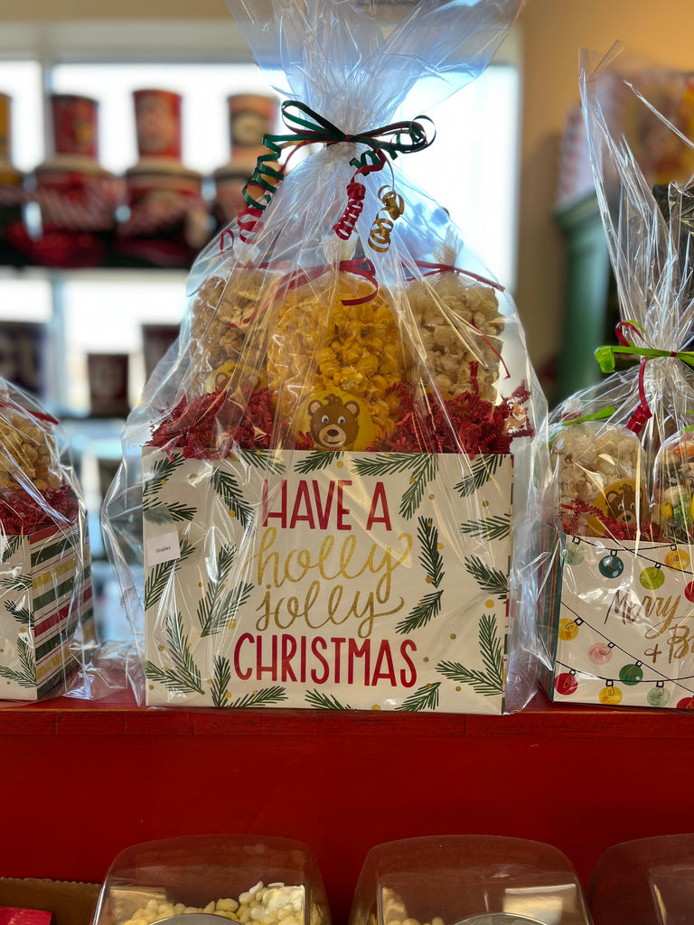 Smiling Santa Large Box | Papa Bear Popcorn